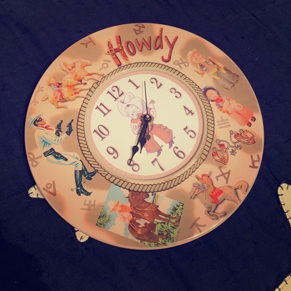 Wall Decor | Dolce Mia Cowboy Clock Mirror | Poshmark